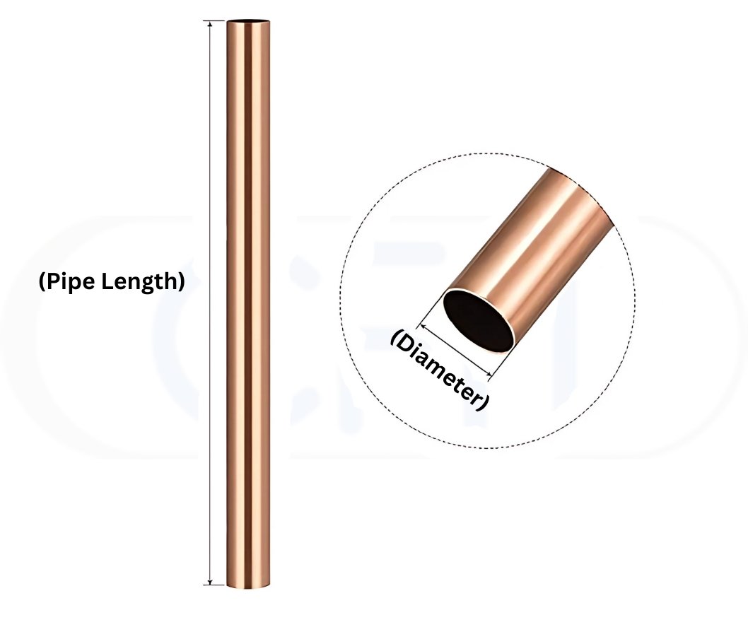 Copper Pipe WEIGHT, DIMENSIONS CHART in mm, kg PDF Online - Copper ...